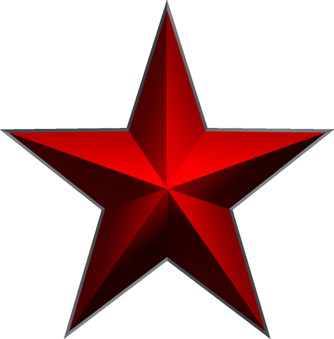 Red Star PNG Image For Free Download