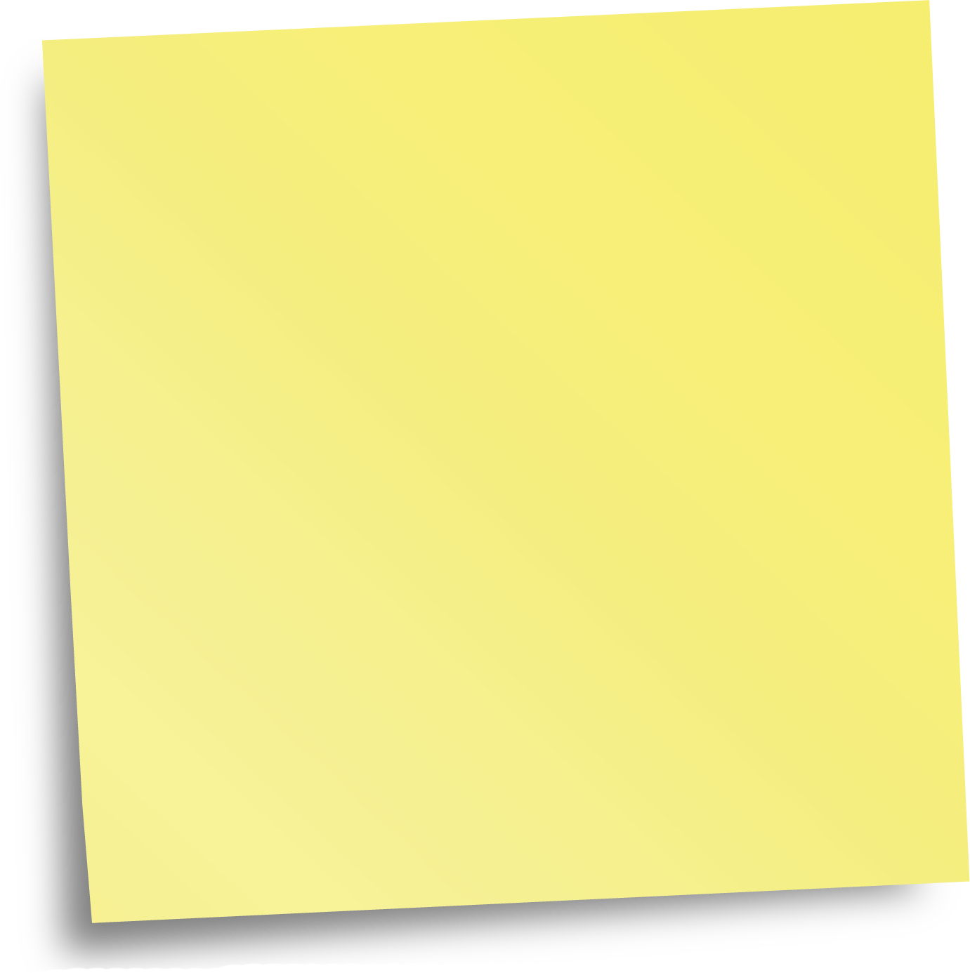 Yellow Sticky Notes PNG Image PurePNG Free Transparent CC0 PNG 