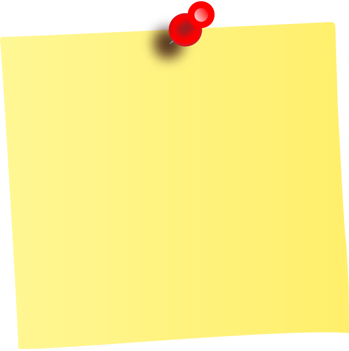 Download Yellow Sticky Notes PNG Image For Free