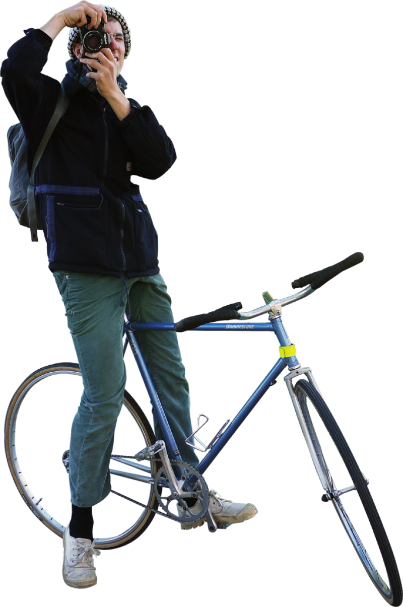 Biking Photograpfer PNG Image - PurePNG | Free transparent CC0 PNG ...