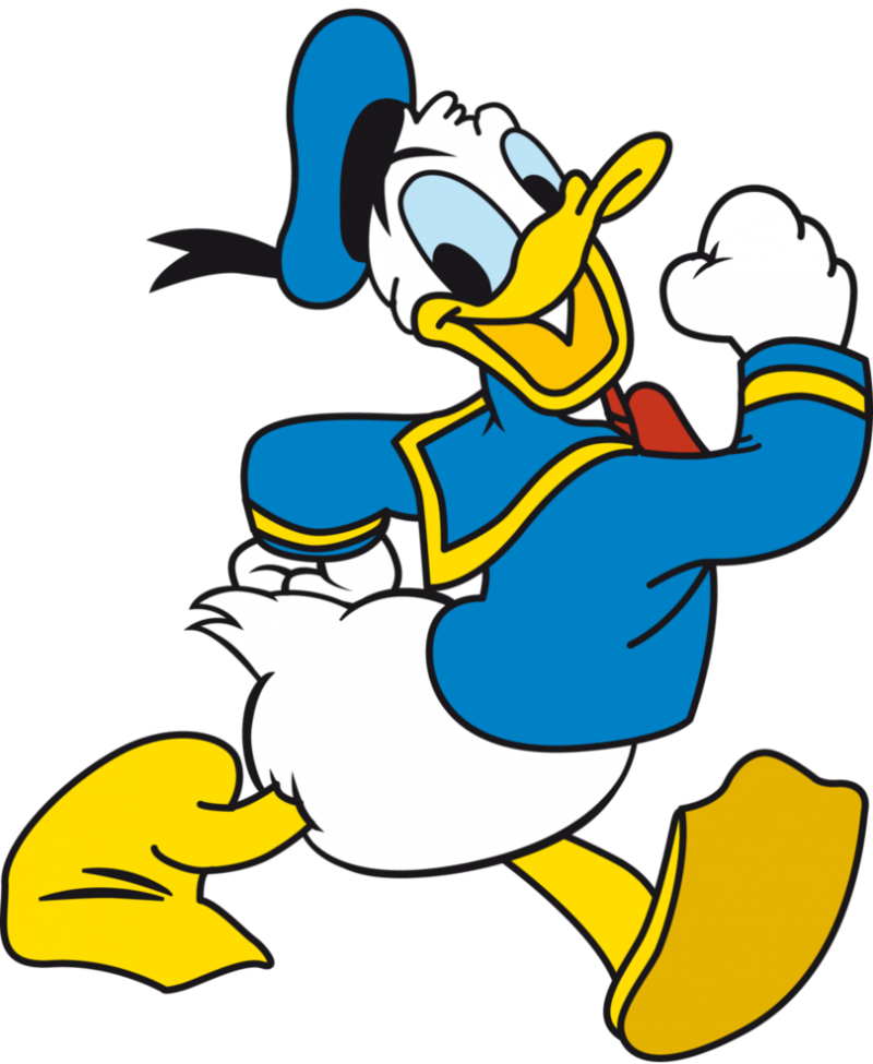 Donald Duck Happy PNG Image - PurePNG | Free transparent CC0 PNG Image ...