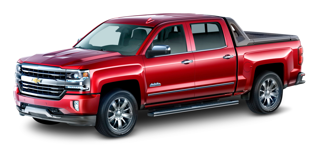 Red Chevrolet Silverado High Desert Car PNG Image - PurePNG | Free ...