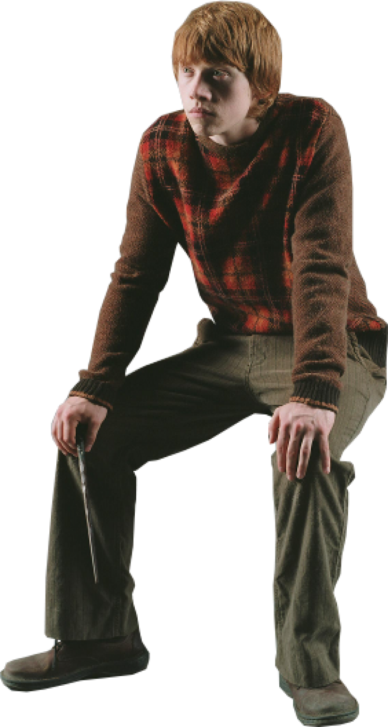 Ron Weasely Sitting PNG Image - PurePNG | Free transparent CC0 PNG ...