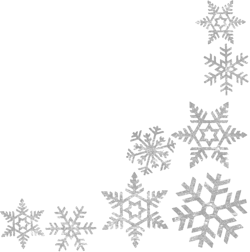 Ice Snowflake Right Bottom Corner PNG Image - PurePNG | Free ...