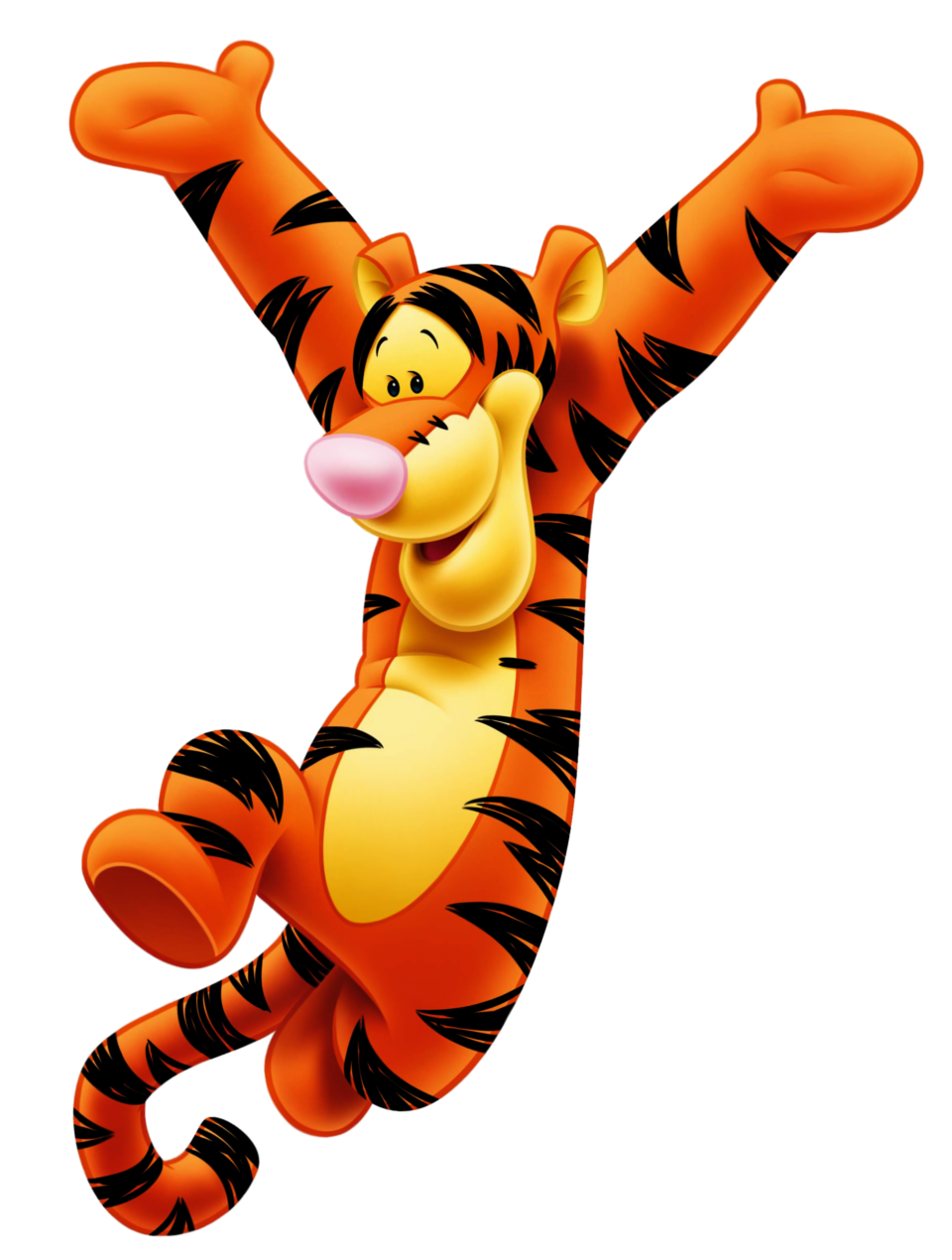 Winnie Pooh Tigger PNG Image - PurePNG | Free transparent CC0 PNG Image ...