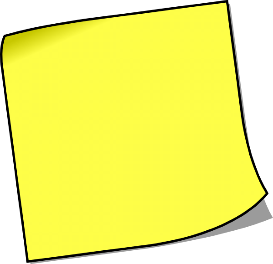 Yellow Sticky Notes PNG Image PurePNG Free Transparent CC0 PNG 