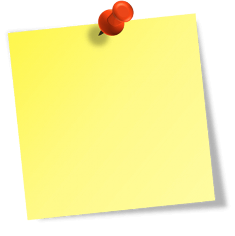 Sticky Note Png KAMPION