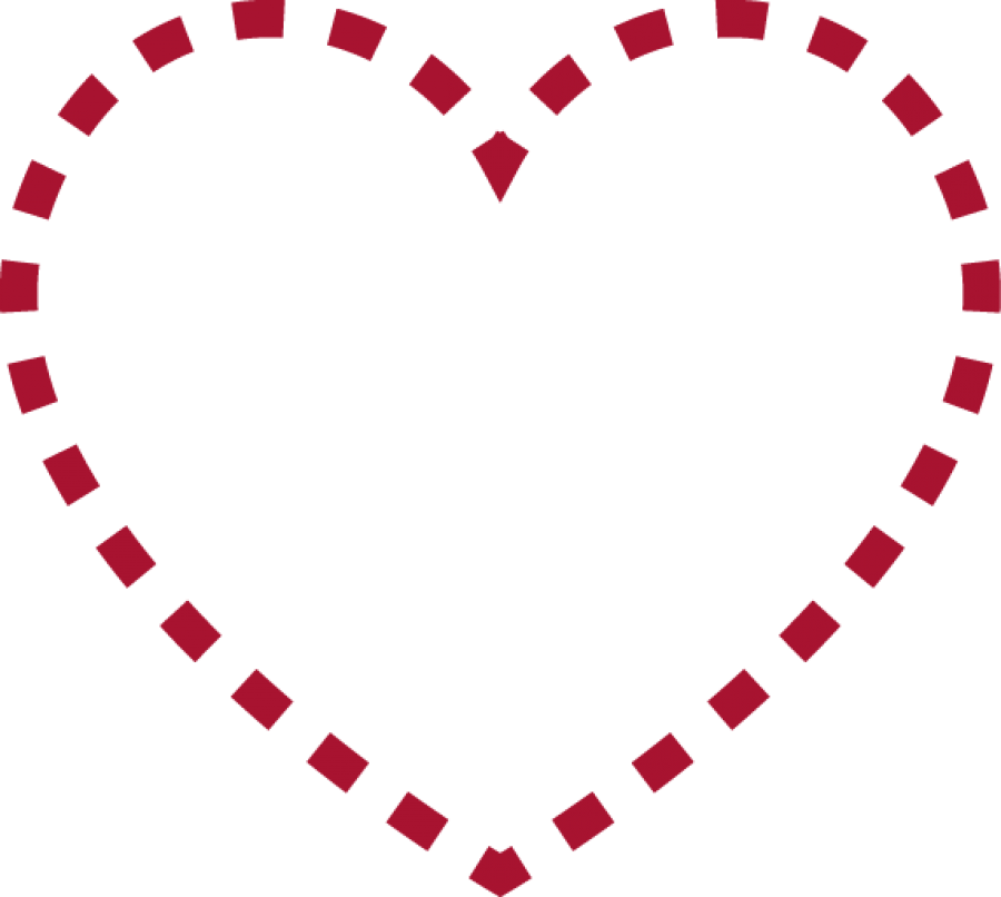 Red Heart Outline PNG Image - PurePNG | Free transparent CC0 PNG Image ...
