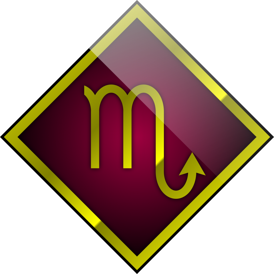 Scorpio Symbol PNG Image - PurePNG | Free transparent CC0 PNG Image Library